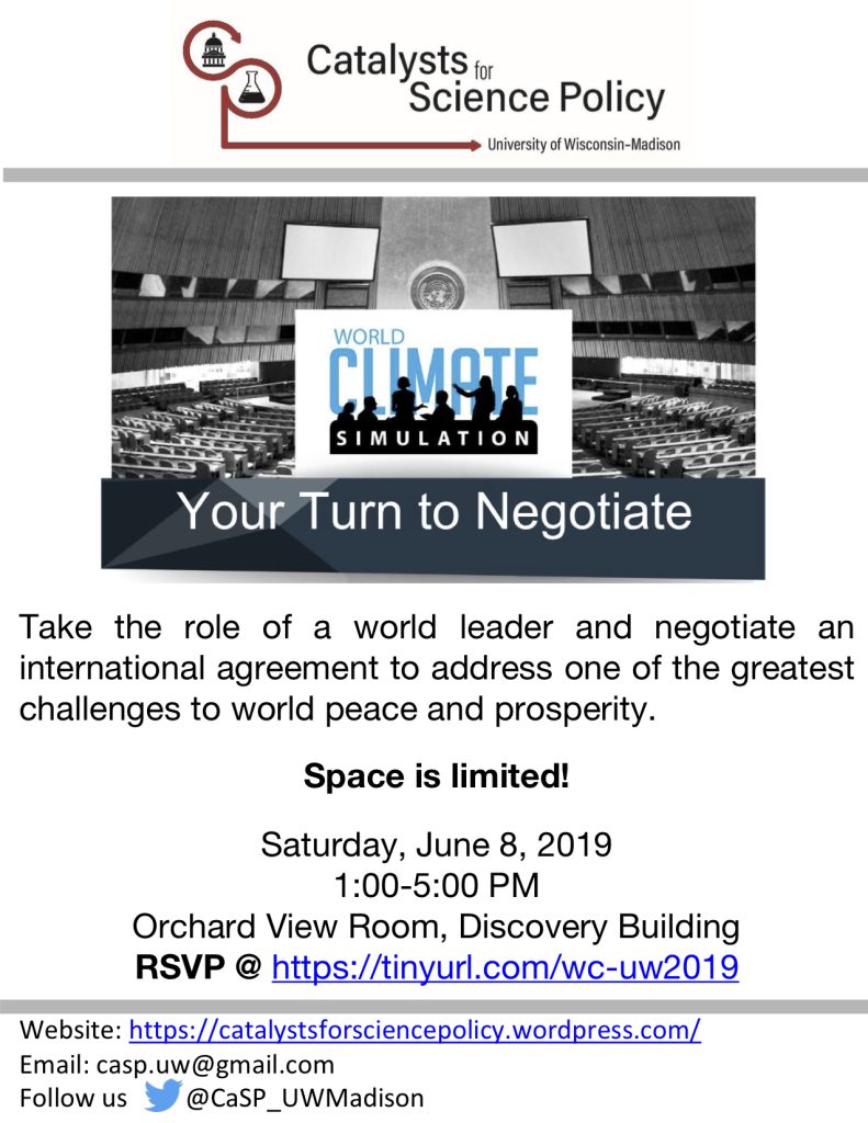June 8, 2019 – World Climate Simulation – Catalysts for Science Policy ...
